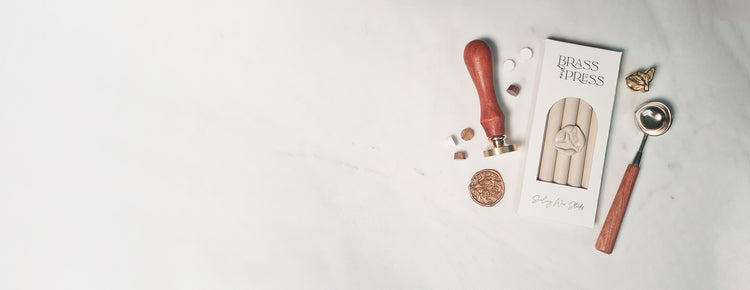 Brass and Press - Wax Stamps & Supplies | Event & Wedding Stationery