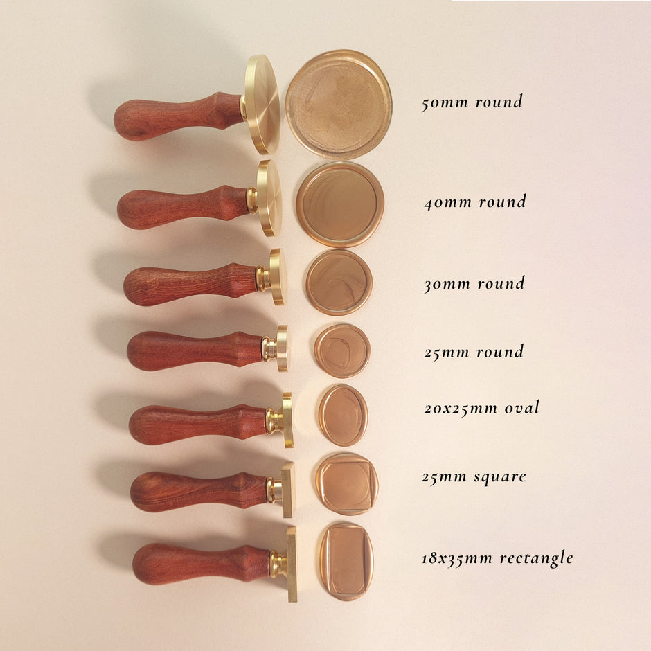 Custom Wax Stamps – Brass and Press