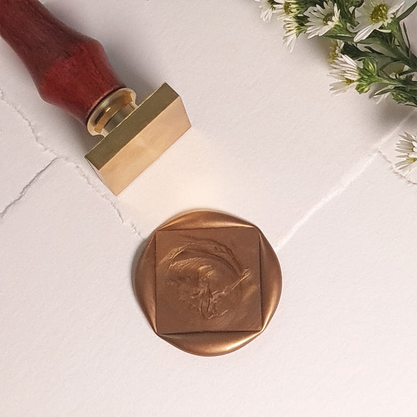 Wax Stamp - Square – Brass and Press